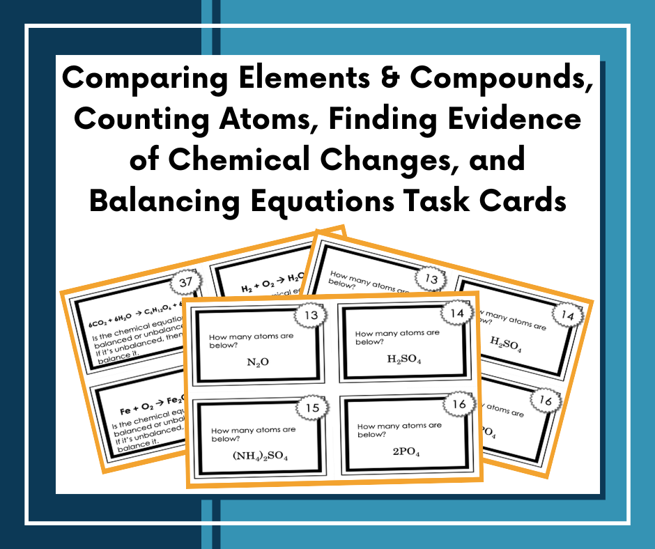 Chemistry Task Cards